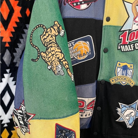 Raw Blue | Jackets & Coats | Vintage Y2k Raw Blue Basketball City ...